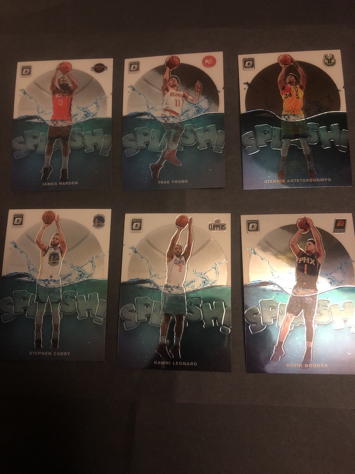 2019-20 Optic Basketball INSERTS Winner, SPLASH, ETC., SILVER, PURPLE ...