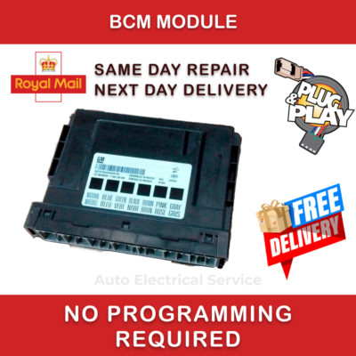 VAUXHALL INSIGNIA PLUG/ PLAY BCM BODY CONTROL MODULE 13503497 CLONING ...
