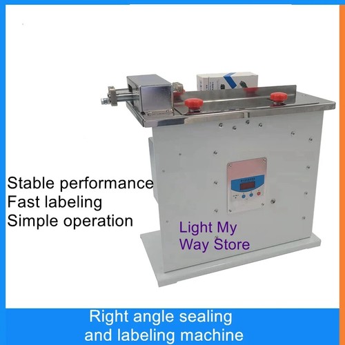 Semi-automatic Sealing Transparent Self-adhesive 90 Degree Right Angle ...