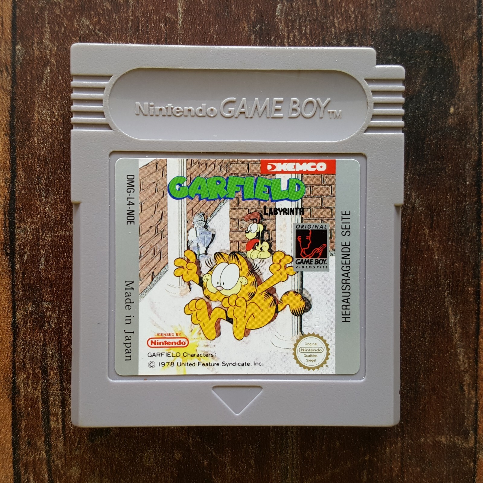 Garfield Labyrinth Nintendo Gameboy Classic Spiel Game Boy Modul | eBay.de