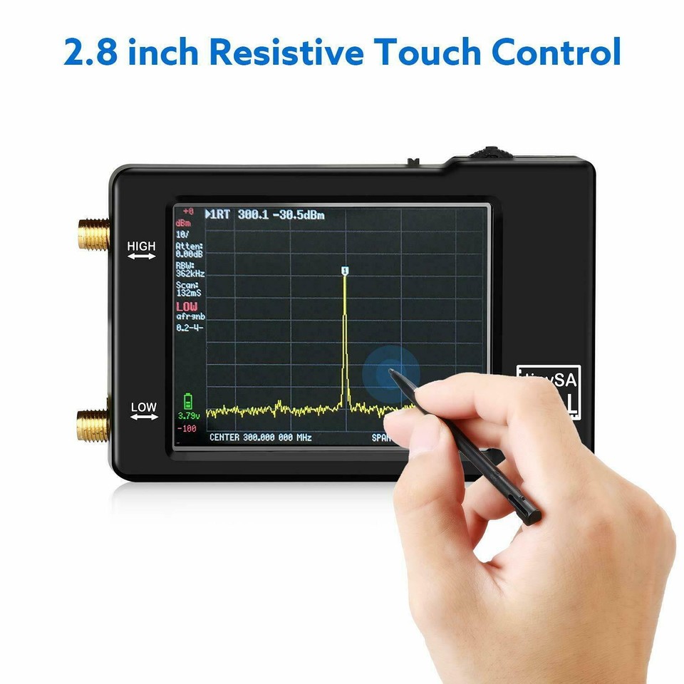 Tiny Spectrum Analyzer TinySA 2.8inch Screen 100khz to 960mhz With ...