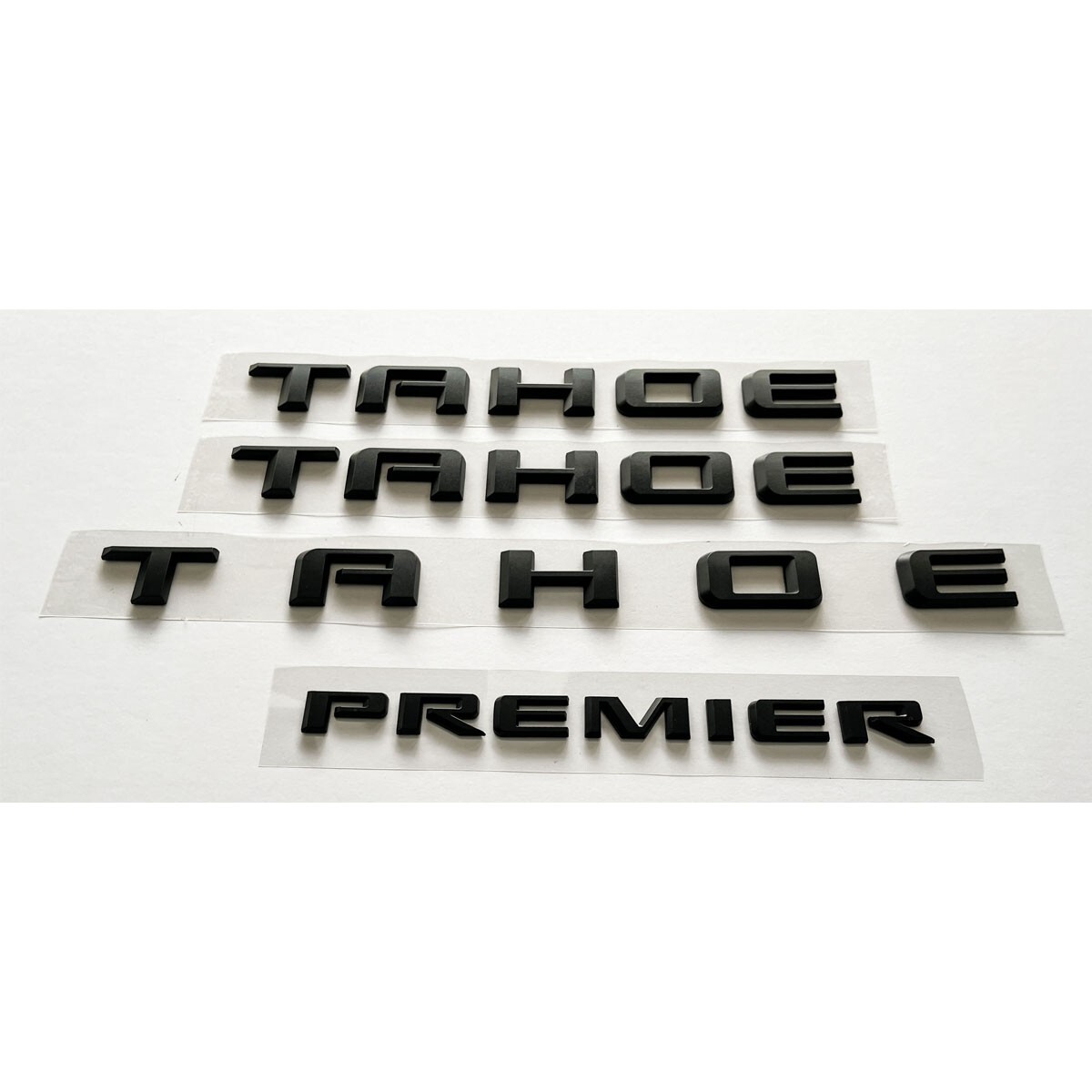 4PCS New 2021+ Chevrolet Tahoe Premier Matte Black Side Door Rear Tahoe ...