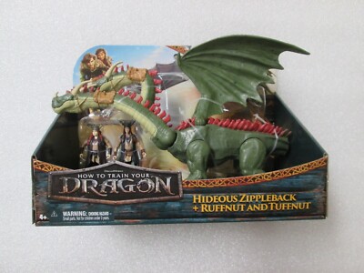 How to Train Your Dragon Hideous Zippleback Ruffnut & Tuffnut Figure ...