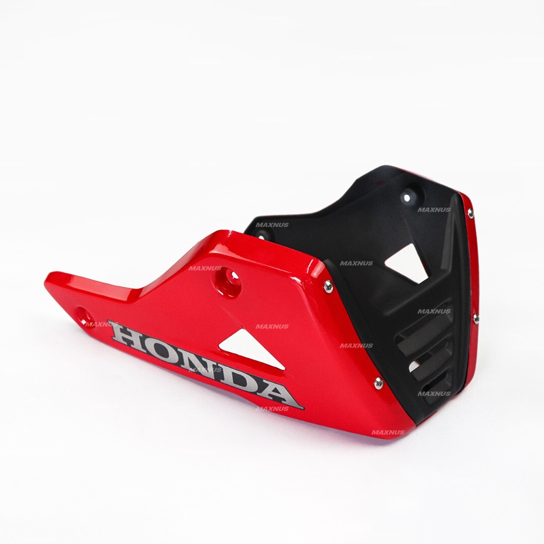 RED BELLY PAN UNDER CRANK FAIRING GUARD COVER FOR HONDA GROM MSX SF 125 ...