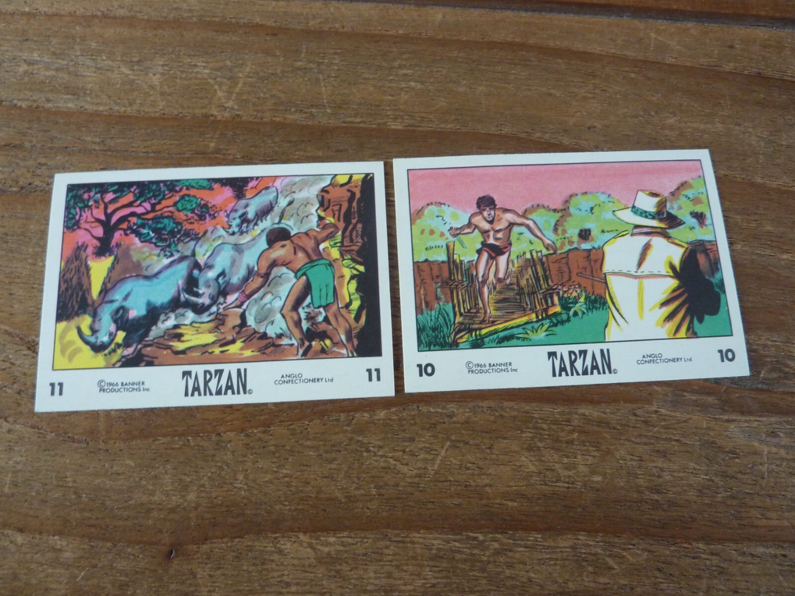 Anglo Tarzan Cards 1967 - VGC! - Pick & Choose The Cards You Need ...
