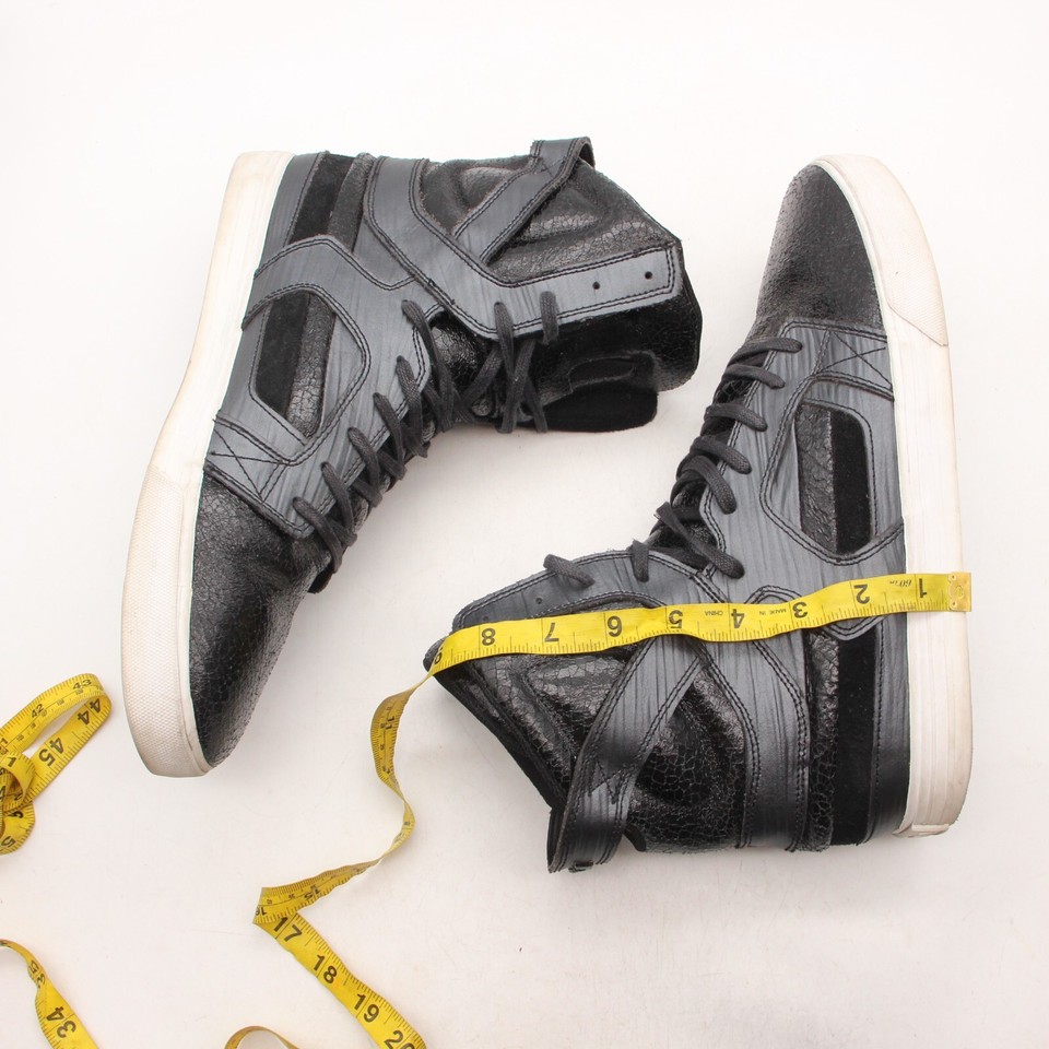 Supra Skytop 2 Men's Size 13 High Cut Black Sneakers Lace Up | eBay