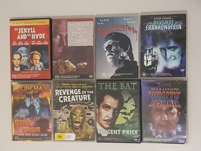 8x Vintage Horror Monster Movie DVD Bundle Bulk lot | eBay Australia
