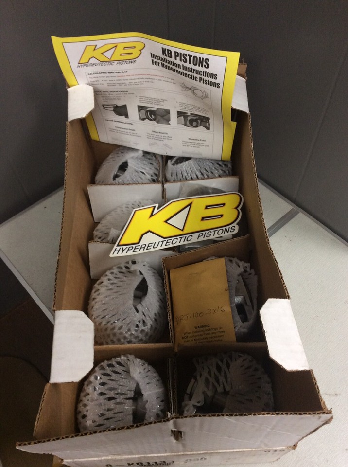 KB Performance Pistons KB113.030, set of 8, NEW, fits CHEVY '67-02 V8 5 ...
