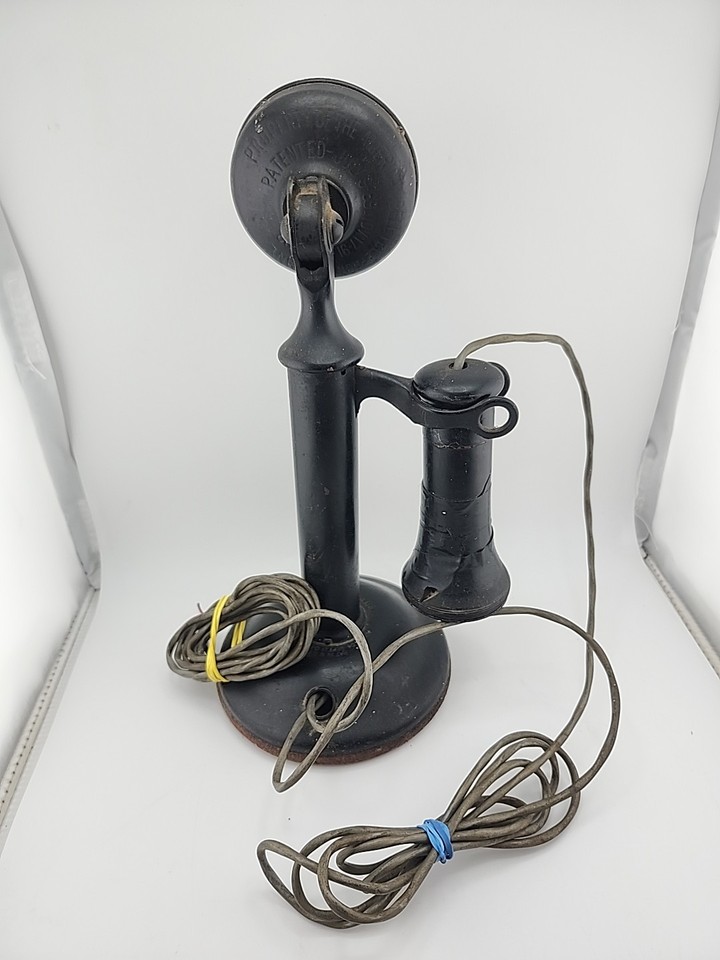 Antique 1904 Original Western Electric Black Antique Candlestick ...