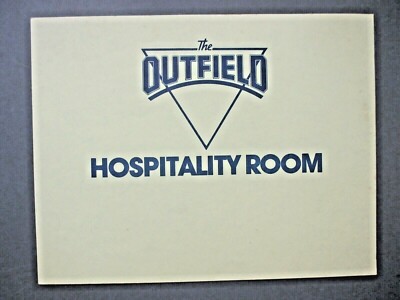 The Outfield Official Door Sign approximately 8 1/2" X 11" Hospitality ...