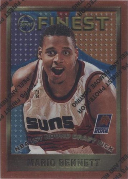 1995-96 Topps Finest - #137 Mario Bennett (RC) for sale online | eBay