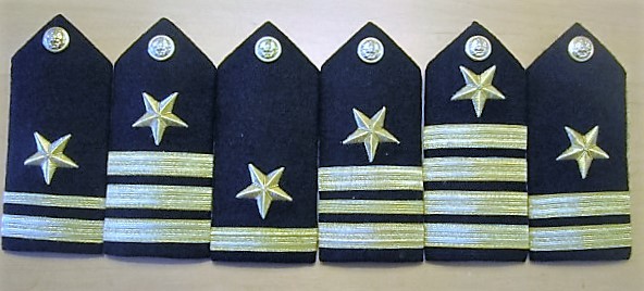 AUTHENTIC US NAVY LINE OFFICERS HARD SHOULDER BOARDS RANKS Hi QUALITY ...