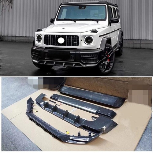 Carbon Fiber Front Lip Roof Wing Rear Wing For Mercedes G Class W464 ...