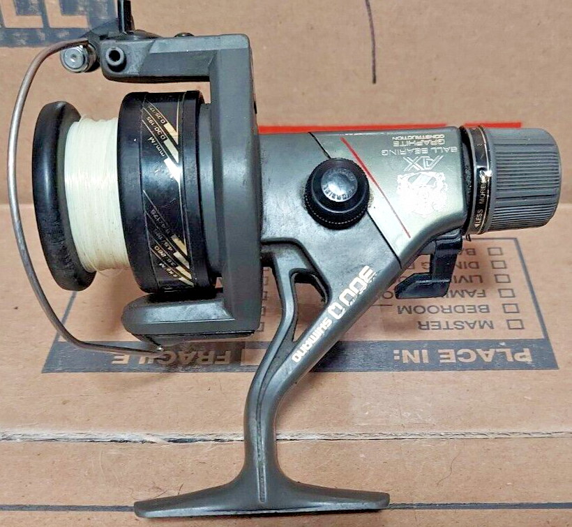 RARE, Vintage Shimano AX 300Q Graphite R3 Spool Fishing Reel * | eBay