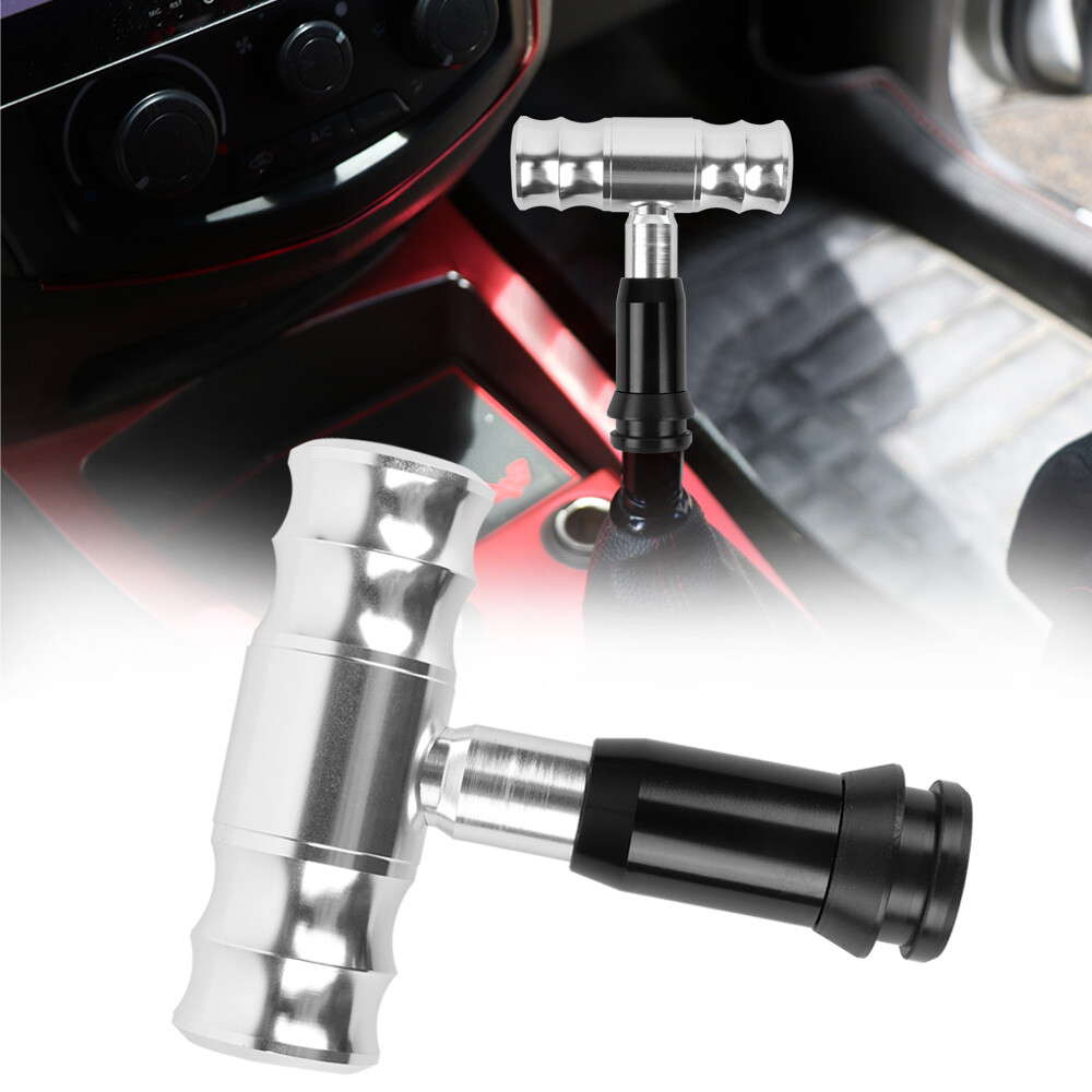 Silver Aircraft Joystick Automatic Car Gear Shift Knob Manual Shifter ...