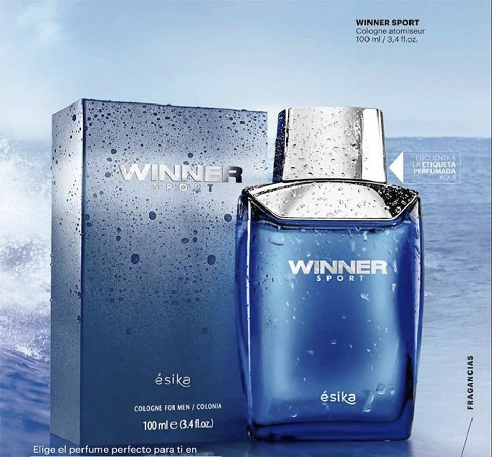 Esika WINNER SPORT Cologne For Men, 100 ML | eBay