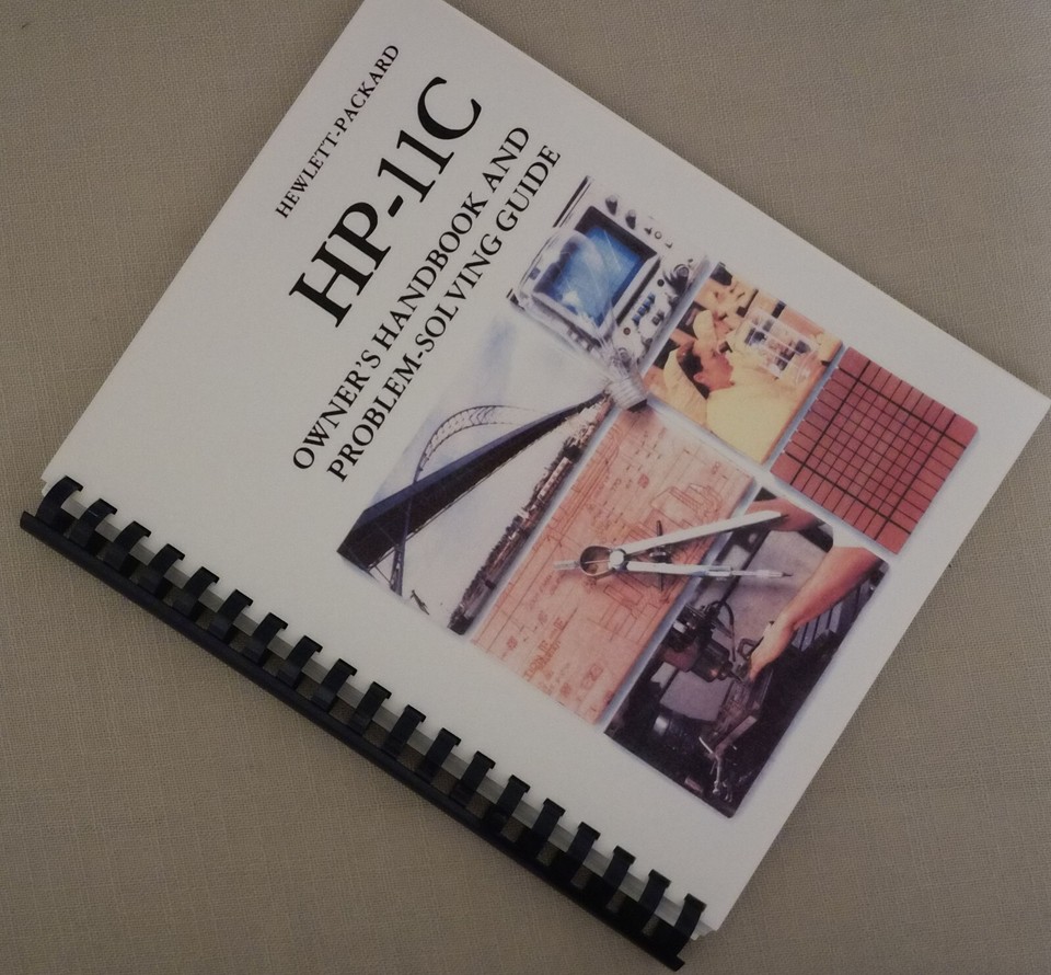 Manual for Hewlett Packard HP 11C Calculator | eBay