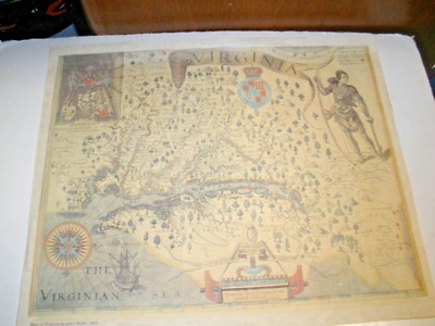 Reproductions - Virginia Map