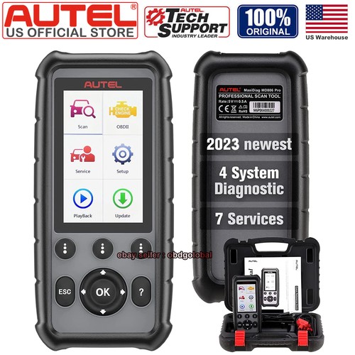 Autel MD806 Diagnostic Auto ABS Brakes Bleeding Throttle Scanner Hand ...