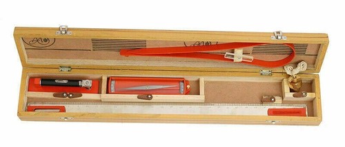 Plane Table Accessories For Construction With Wooden Box, Text Marking ...