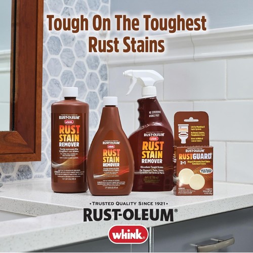 Rust-Oleum Whink Rust Stain Remover | Heavy-Duty Iron Stain Remover for ...