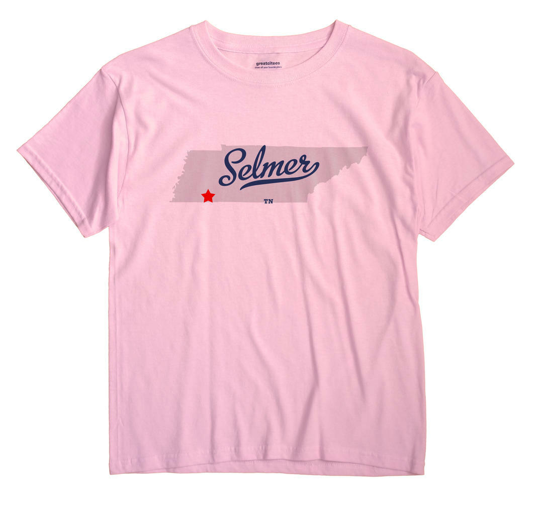 Selmer Tennessee TN Tenn T-Shirt MAP | eBay