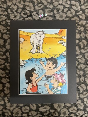 The Perishers , Art Print , kids Tv 1970s cartoon , By Dennis Collins ...