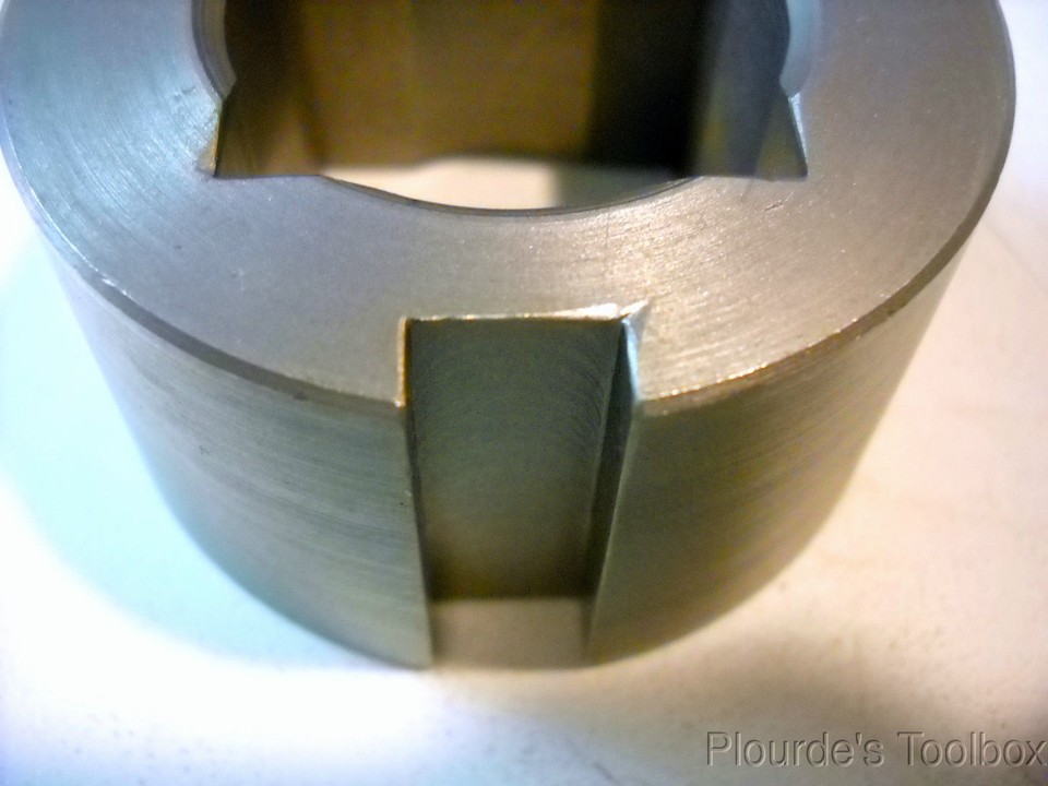 New 1-1/8" Square Shaft Keyed Drive Bushing, 2-1/4"OD, 3/8" Keyway | eBay