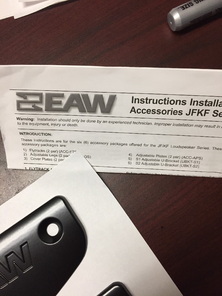 EAW - Cps Cover Plates - Jf/kf Speakers 2035473 | eBay