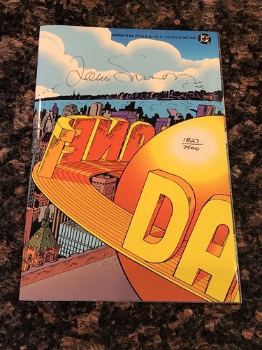 Man Of Steel #30 Comic Book SIGNED Louise Simonson W/ COA SUPERMAN 1827 ...