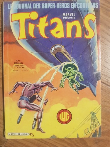 TITANS N°42 Editions LUG (Marvel) Spiderman Xmen Star wars Iron Man | eBay