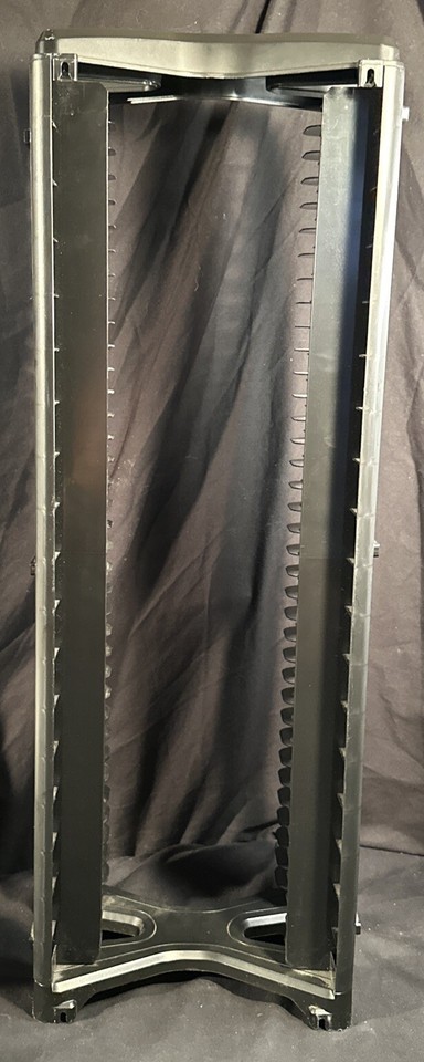 Level Up DVD/Game Storage Tower/Organizer Holds 36 Video Games DVD PS2 ...