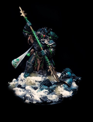 Alpharius Primarch of the Alpha Legion Commission Superbly Painted ...