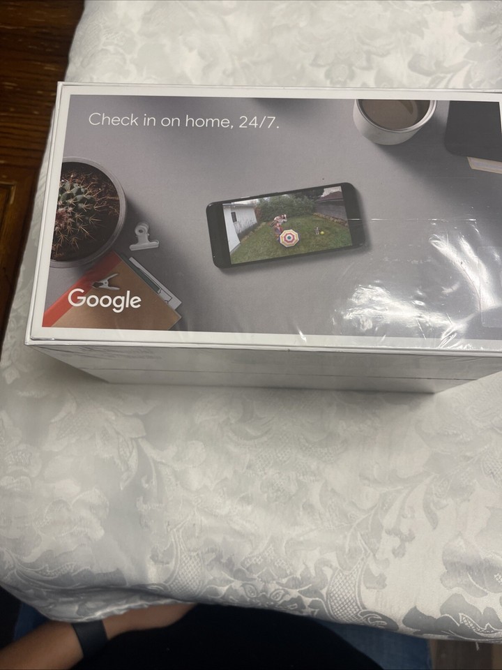 2 Pack - Google Nest Cam Indoor/Outdoor Surveillance Camera Snow | eBay