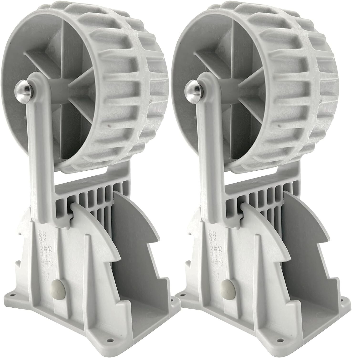 2 Pack Inflatable Jon Rib Dinghy Boat Dolly Trailer Launching Wheels ...