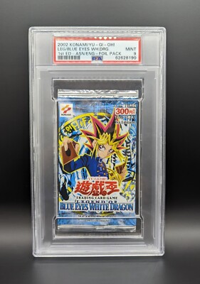 Yugioh Legend of Blue Eyes White Dragon LOB Booster Pack 1st Edition AE ...