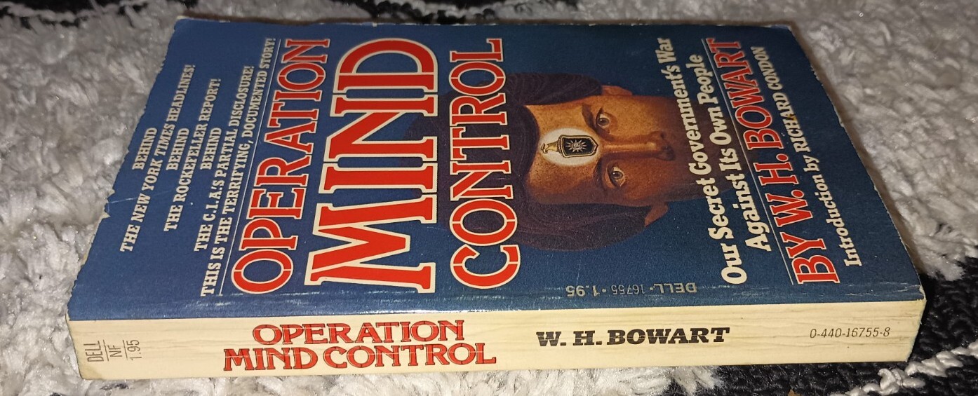 Operation Mind Control Walter Bowart 1st Printing Conspiracy Theory Pb ...