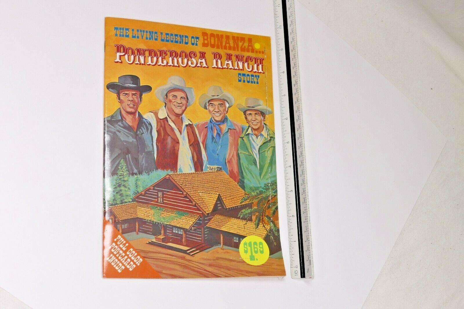 VINTAGE LIVING LEGEND OF BONANZA PONDEROSA RANCH STORY SOUVENIR BOOK ...