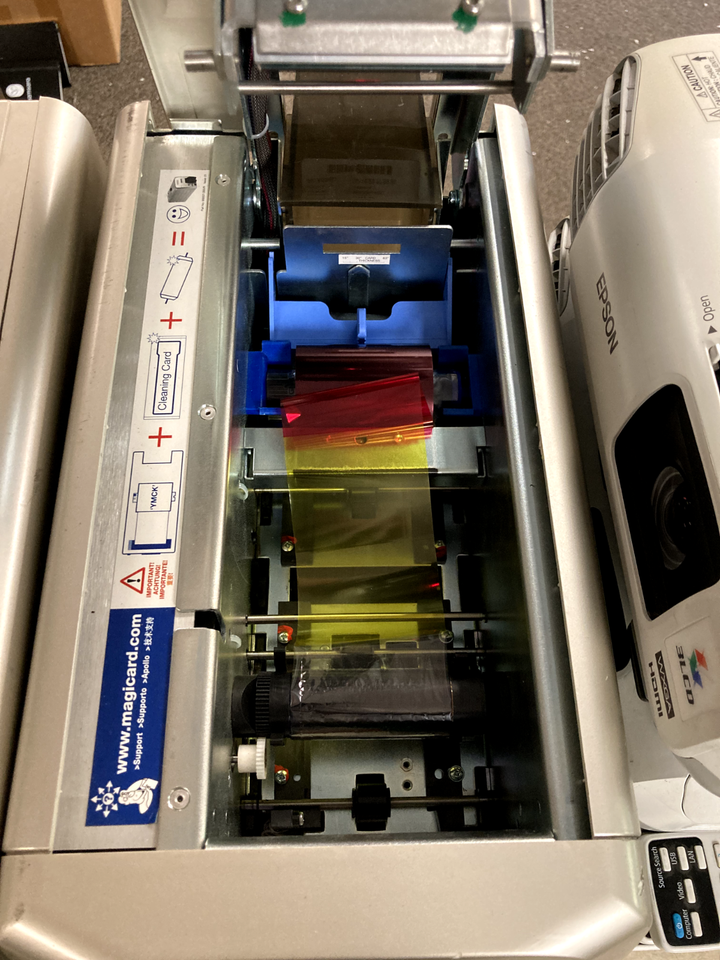 Magicard Rio 2E Color ID Printer w/Power Cord & USB Cable | eBay