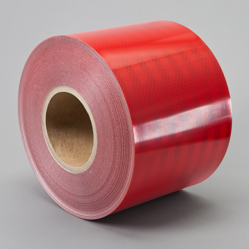 2 rolls 3M 3432 Red Micro Prismatic Sheeting Reflective Tape 2" x 5 yd ...