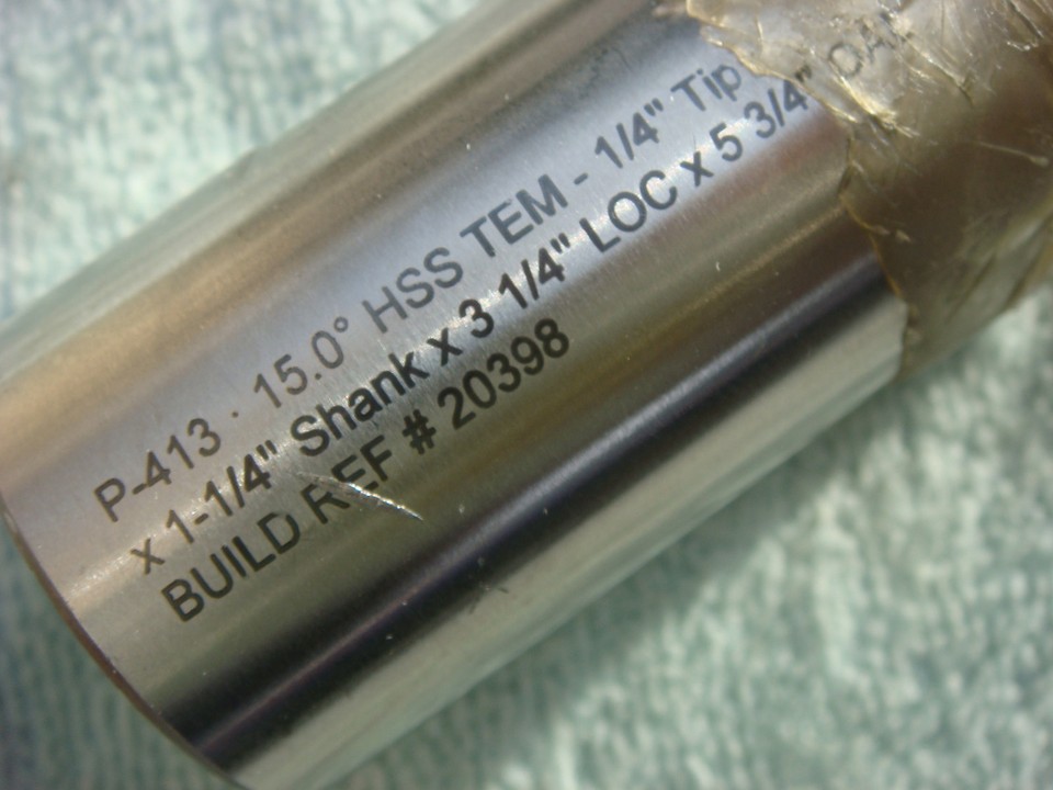 BRAND NEW CONICAL P-413 4 Flute Tapered End Mill | eBay