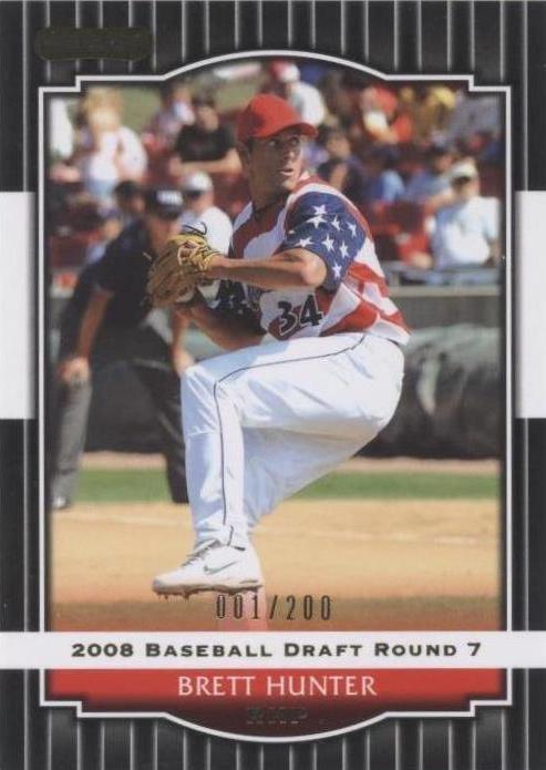 2008 Razor Signature Series - Brett Hunter #79 Black /200 (RC) for sale ...