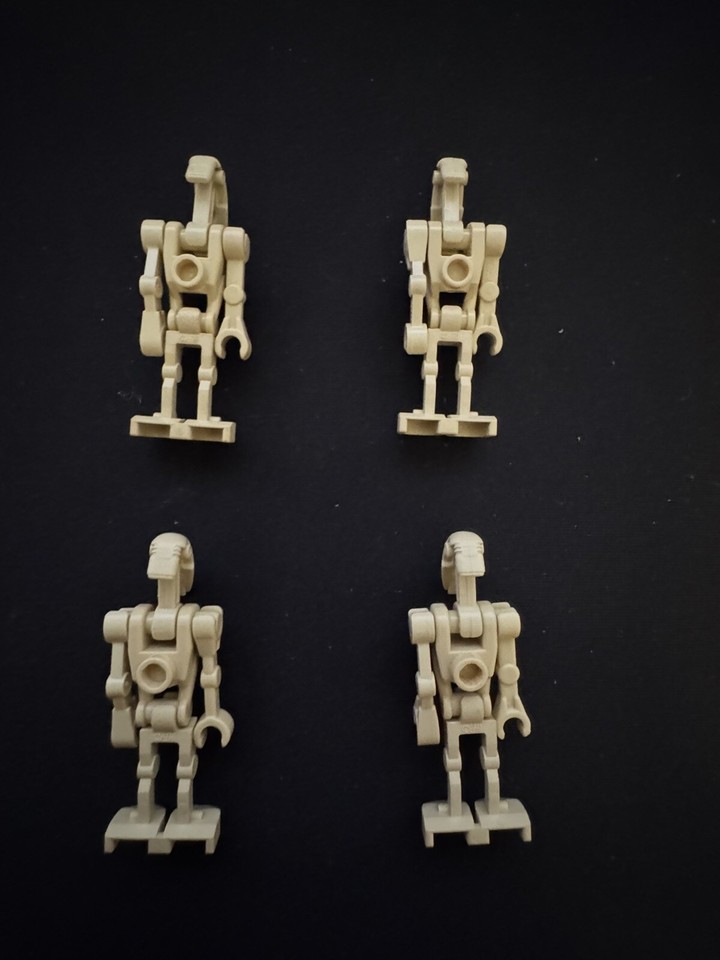 LEGO Star Wars Minifigures/ Battle Droid /Tan (Lot of 4) Star Wars | eBay