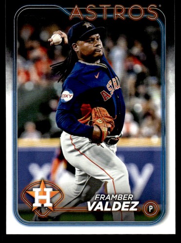2024 Topps Series 1 Framber Valdez Houston Astros #220 19275 | eBay