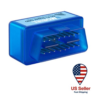 OBD2 Scanner WiFi Mini - Car Scanner for iOS & Android OBD2 Reader V1.5 ...