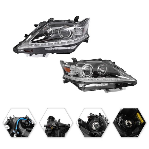 LED Halogen Headlights Assembly For 2013 2014 2015 Lexus RX350/450H ...