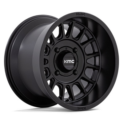 Set of 4 KMC Powersports Wheels KS138 15X10 4X156 S-BLK 0MM | eBay