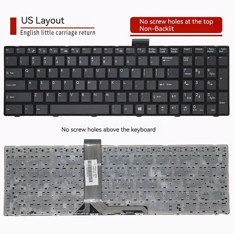Laptop Keyboard for MSI CX70 CX61 GP60 GE70 GX60 MS1675 MS1762 MS1759 ...