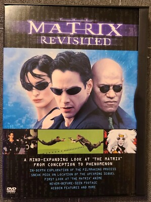THE MATRIX REVISITED (DVD 1999 2001 FS/WS) Keanu Reeves, Carrie-Anne ...