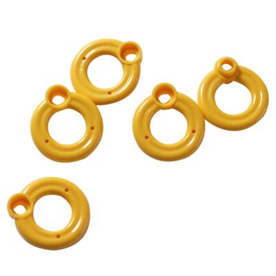 5 NEW LEGO Minifigure, Utensil Flotation Ring (Life Preserver) Yellow ...